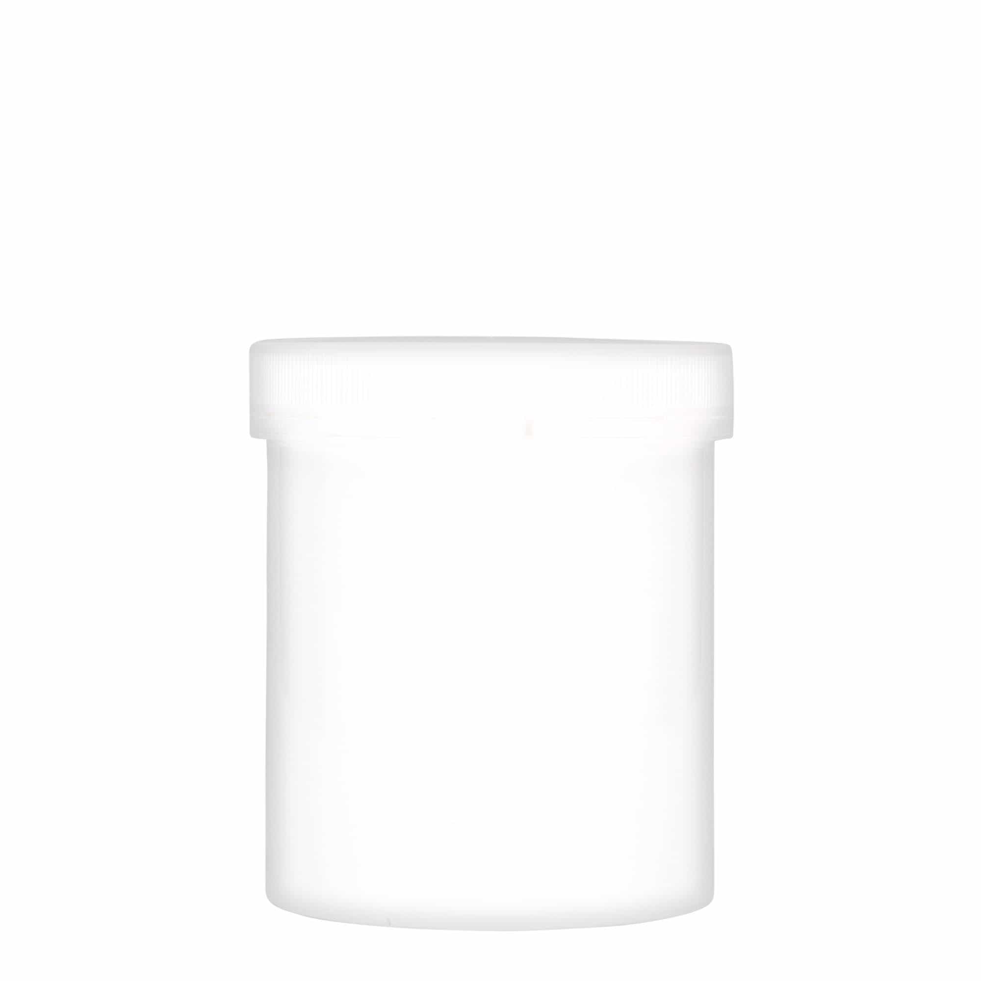 Cutie din plastic de 500 ml „Securilock”, PP, alb, gura: capac cu filet ...